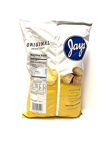 JAY'S BIG BAGS Hot stuff Original & Bar-B-Que Potato Chips 3 Pack 10oz ...