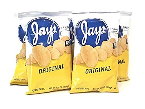 JAY'S ORIGINAL Potato Chips A Chicago Original 10 Pack 1.25oz bags (or ...
