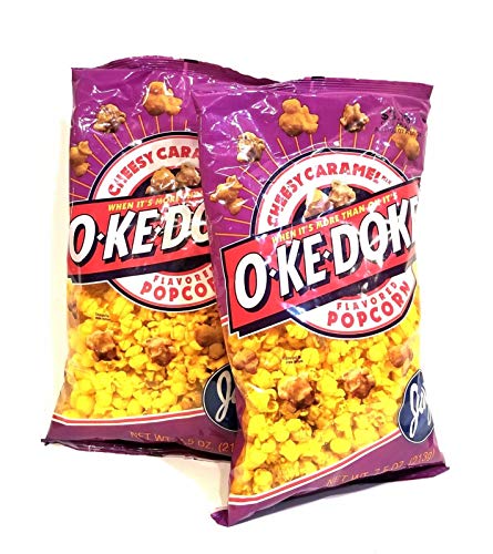 JAY'S BIG BAG OKE DOKE CHEESY CARAMEL Popcorn 2 Pack 7.5 oz bags – My Store