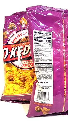 JAY'S BIG BAG OKE DOKE CHEESY CARAMEL Popcorn 2 Pack 7.5 oz bags – My Store