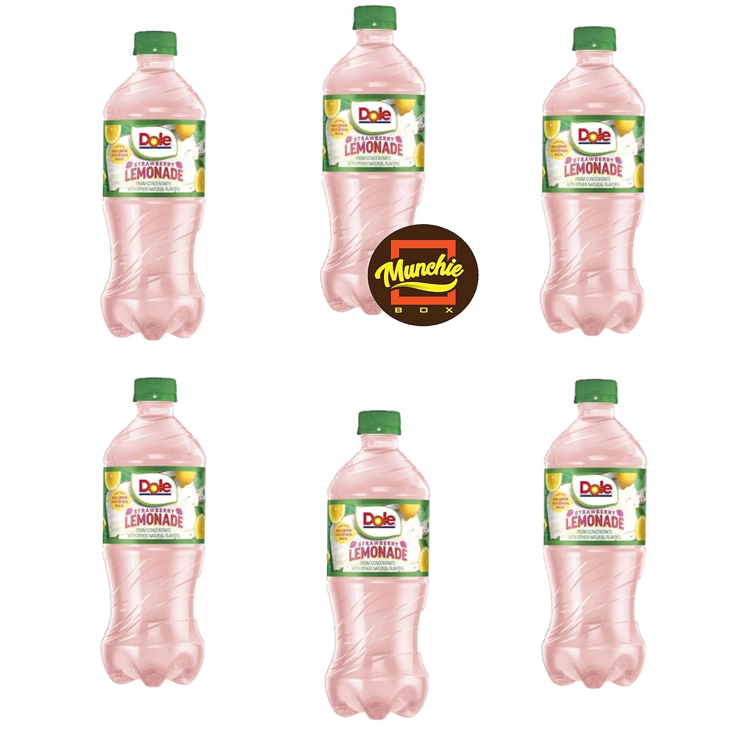 Dole Lemonade Munchie Box Stash - 12 Oz Cans (Dole Strawberry Lemonade ...